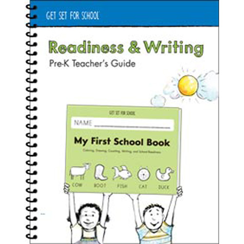 Readiness and Writing Pre-K Teacher's Guide (HWT) - The Learning Basket