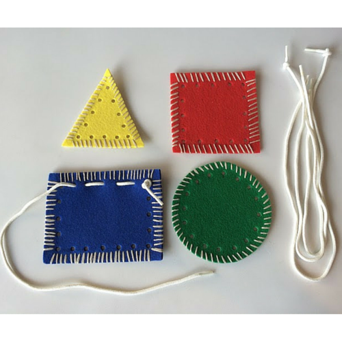 T-Mato Lacing Shapes - The Learning Basket