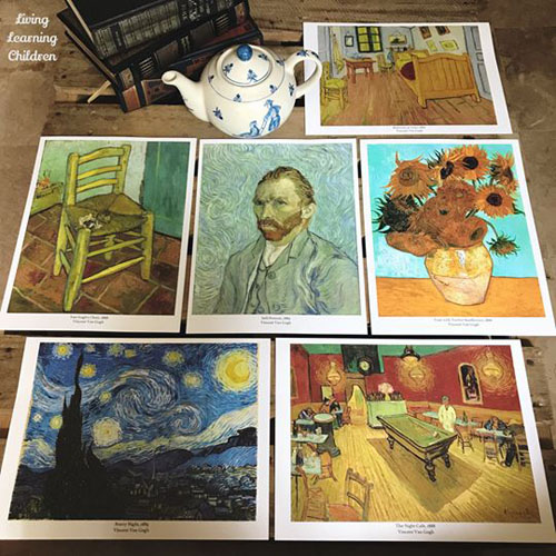 Van Gogh Art Appreciation Portfolio - The Learning Basket
