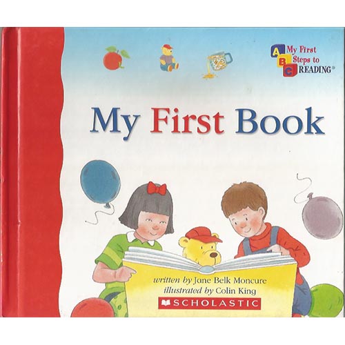 My First Book (Red) - The Learning Basket